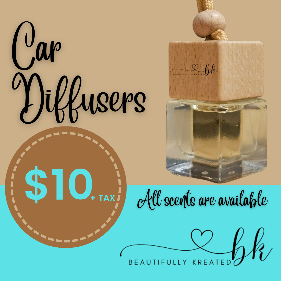 Car Diffusers – BeautifullyKreated